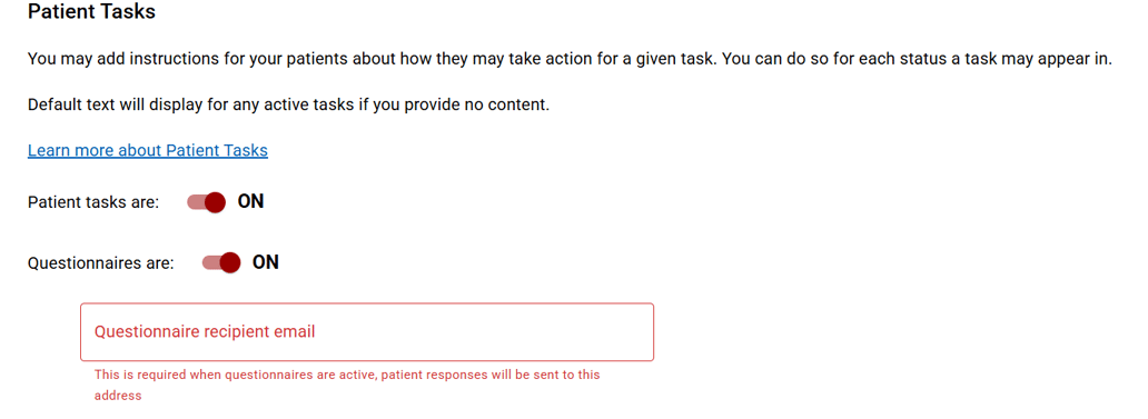 How do Patient Questionnaires work?